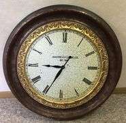 36” Madison Clock Co. Battery Power Wall Clock - Sherwood Auctions