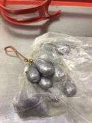 2 Vintage Wood Handled Ice Fishing Rod, 2 Shakespeare Sportfisher Rods ...