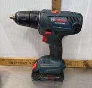 Bosch Screwdriver & Charger (has power) - Sherwood Auctions