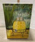 Beehive Beverage Dispenser with Rack - Sherwood Auctions