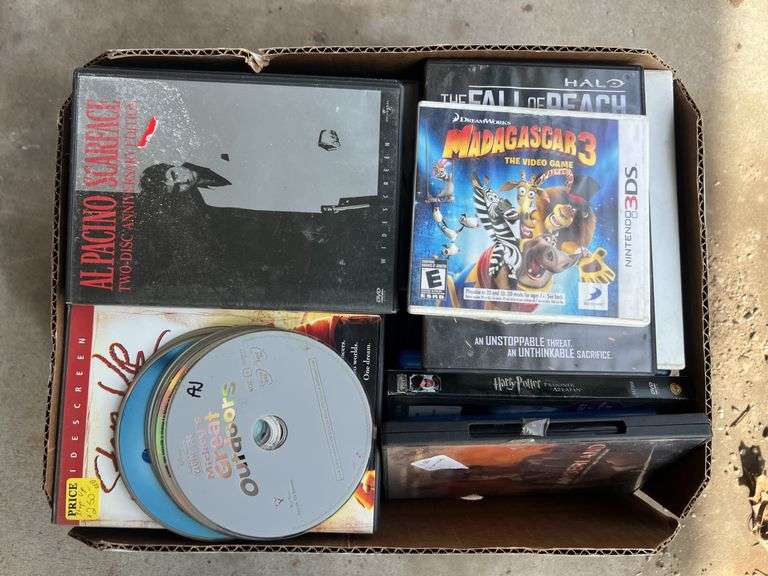 Assorted DVD’s and Nintendo 3DS Game - Sherwood Auctions