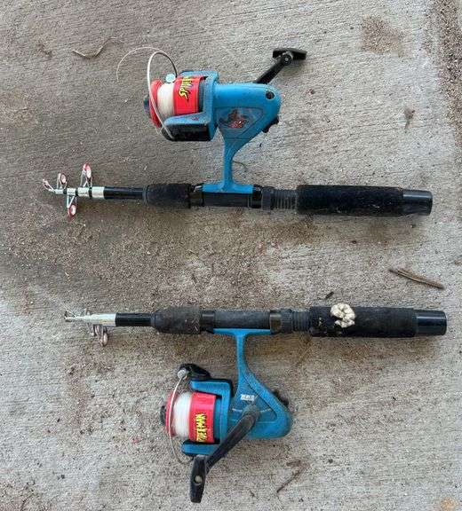 Spider Man Fishing Poles - Sherwood Auctions