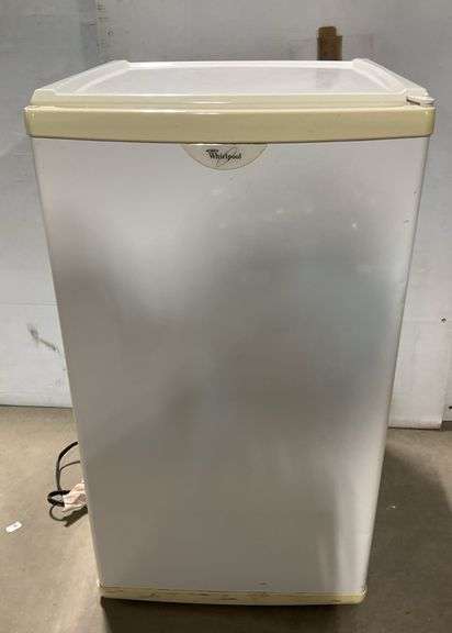 Whirlpool Mini Refrigerator (powers on) - Sherwood Auctions