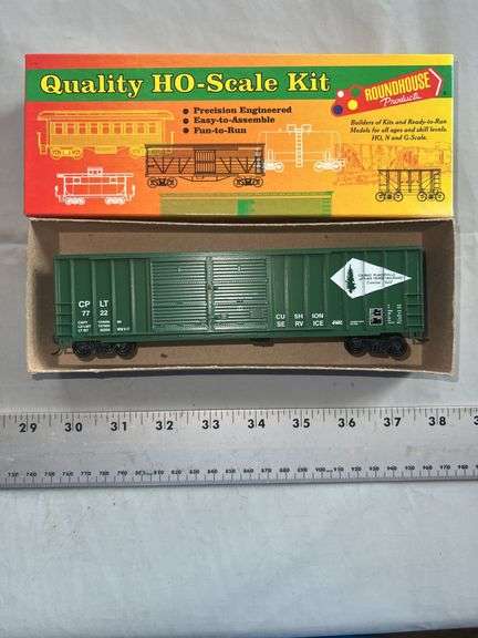 Roundhouse HO Scale 50’ Camino Placerville & Lake Tahoe Double Door ...
