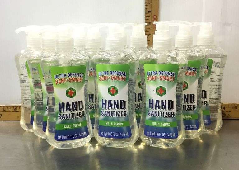 12-16 FL OZ Hand Sanitizers - Sherwood Auctions