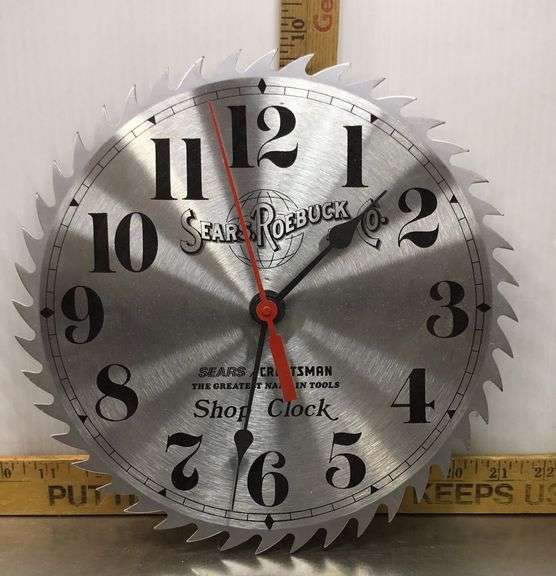 Sears/Craftsman Clock - Sherwood Auctions