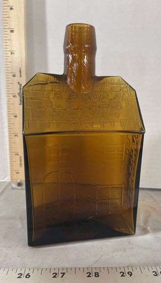 1970 E.G. Booz Old Cabin Whiskey Bottle - Sherwood Auctions