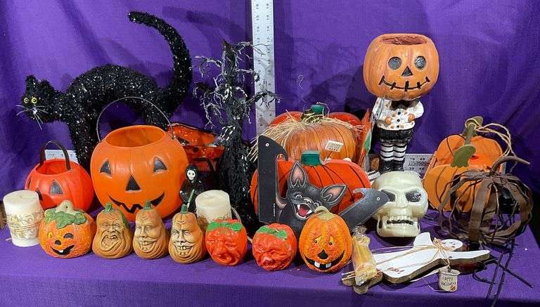 Collection of Halloween Decor - Sherwood Auctions