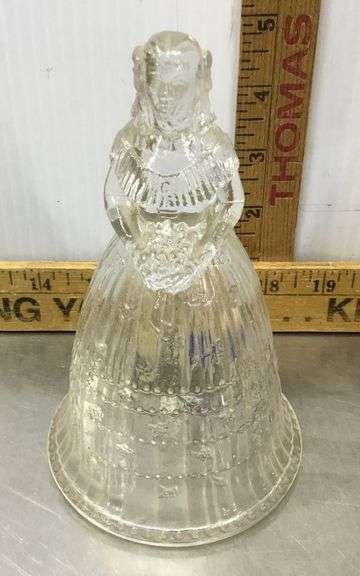Clear Imperial Glass Bell - Sherwood Auctions