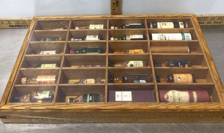 Whiskey Display Case - Sherwood Auctions