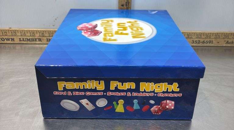 Family Fun Night Game Box - Sherwood Auctions