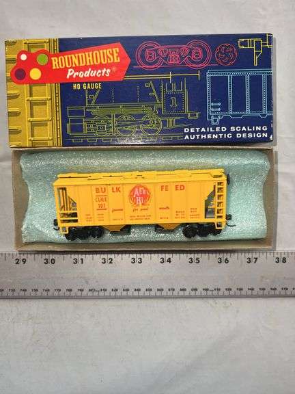 ROUNDHOUSE HO Ace Hi Covered Hopper Car. CLMX BULK FEED #101 - Sherwood ...