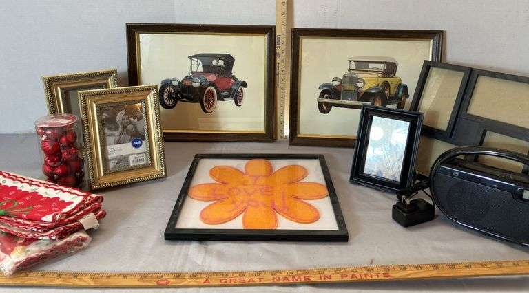 Historical Chevy Prints by Don Caton, Picture Frames, Christmas Napkins ...