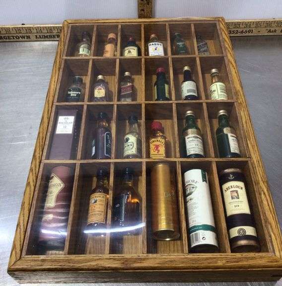 Whiskey Display Case - Sherwood Auctions