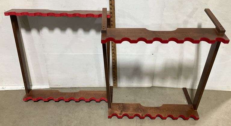 Wooden Display Racks - Sherwood Auctions