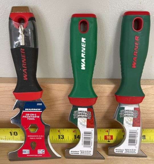Warner Warner Paint Tools(New) - Sherwood Auctions
