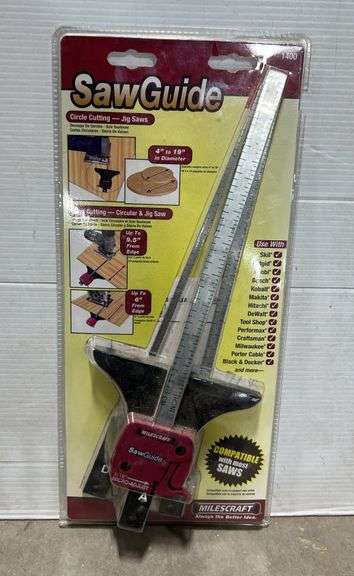Saw Guide Circle Cutting- Jig Saw Tool - Sherwood Auctions