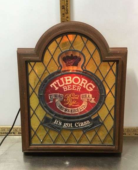 Tuborg Beer Sign - Sherwood Auctions