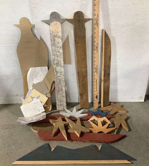 Vintage Wood Pieces & Patterns - Sherwood Auctions