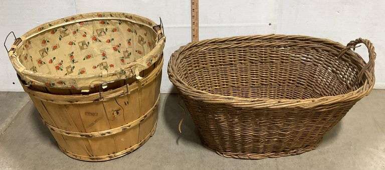 Laundry & Bushel Baskets - Sherwood Auctions