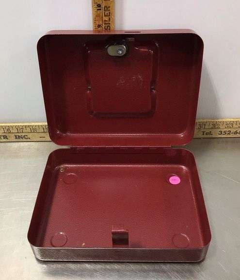 Helix Cash Box with Key - Sherwood Auctions