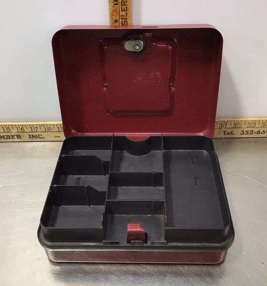 Helix Cash Box with Key - Sherwood Auctions