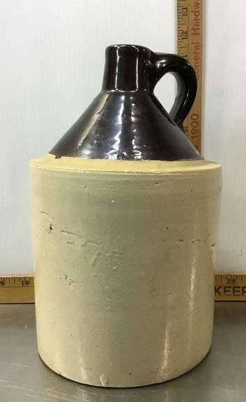 Two Tone Stoneware Jug - Sherwood Auctions