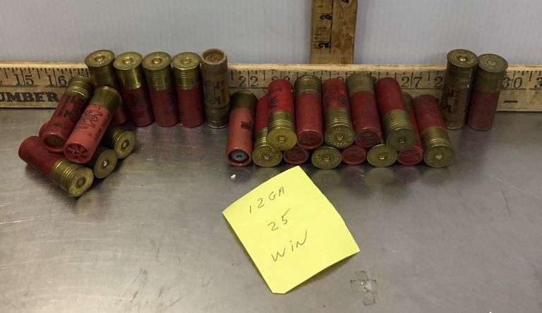 (25) 12 GA Shells - Sherwood Auctions