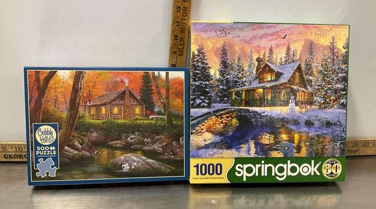 Cobble Hill & Springbok Puzzles - Sherwood Auctions
