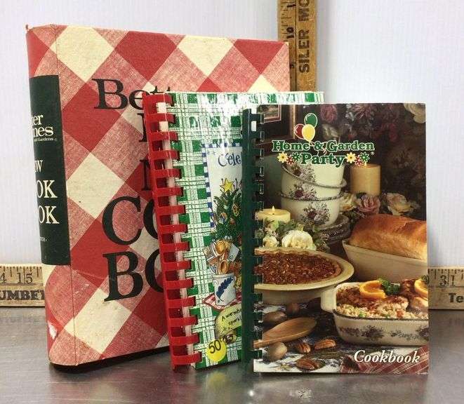 (3) Retro Cook Books - Sherwood Auctions