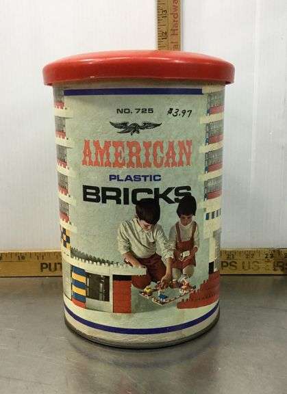 Vintage American Bricks Children’s Building Set - Sherwood Auctions