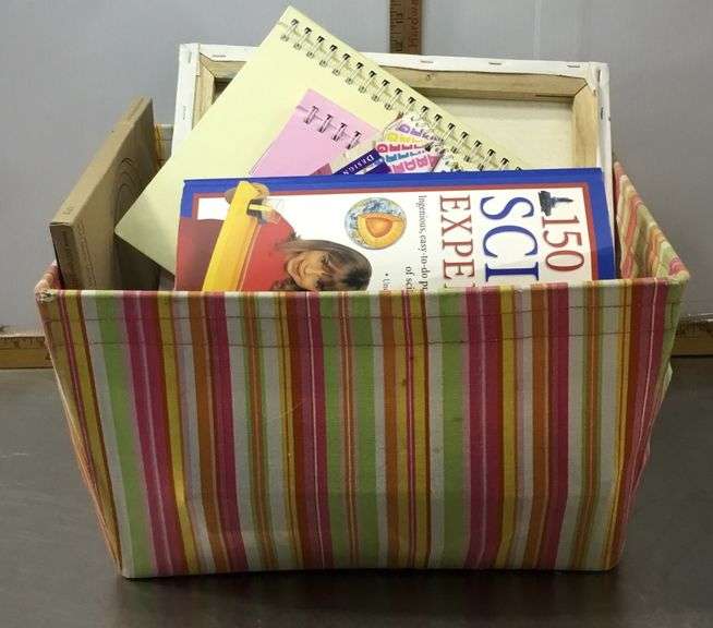 Large Cloth Bin, Wall Decor, Pampered Chef Pie Crust Shield and More ...