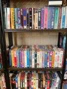 61”x25”x10” Bookshelf & Large Collection of VHS Tapes - Sherwood Auctions