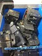 DTE Energy Box With Electrical Supplies and Tool Belt - Sherwood Auctions