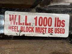 1000 lb Capacity Winch by A.B. Chance Co.- has power + Extra One for ...
