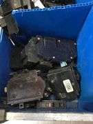 DTE Energy Box With Electrical Supplies and Tool Belt - Sherwood Auctions