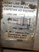 1000 lb Capacity Winch by A.B. Chance Co.- has power + Extra One for ...
