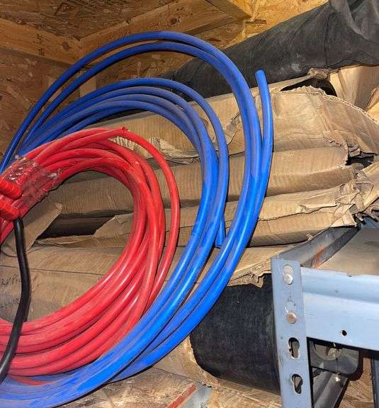 1/2” Pex Line & Mats + Rolls of Mesh - Sherwood Auctions