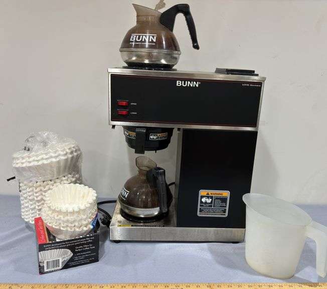 Bunn VPR Series Coffee Maker with Filters - Sherwood Auctions