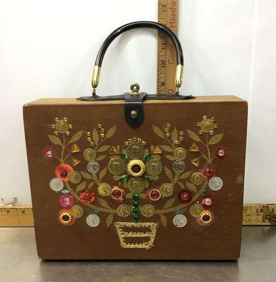 Tandy (Radio Shack) Vintage Box Purse From Kit - Sherwood Auctions