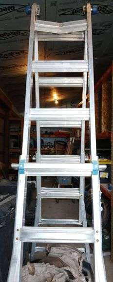 Werner A-Frame Extension Ladder Combo - Sherwood Auctions