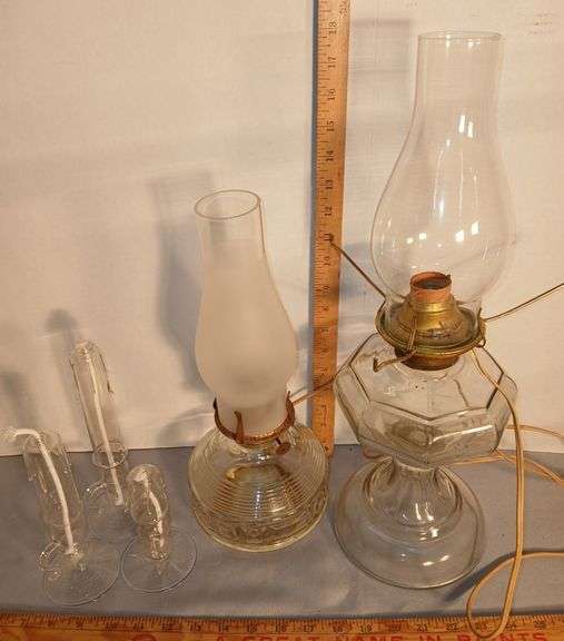 Oil Lamps & Electric Oil Lamp - Sherwood Auctions