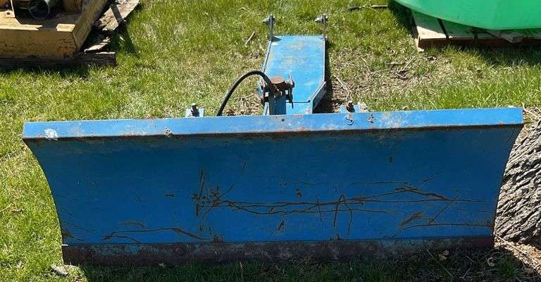 Ford 702A Snow Plow W/ Hydraulic Lift 54” Working Width - Sherwood Auctions