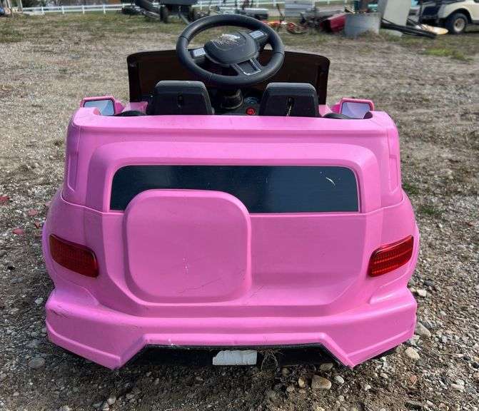Pink Power Wheels Car - Sherwood Auctions