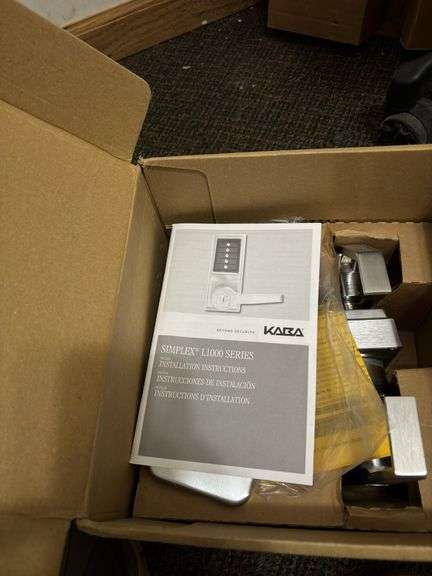 Simplex L1000 Series Metal Door Hand & Lock - Sherwood Auctions