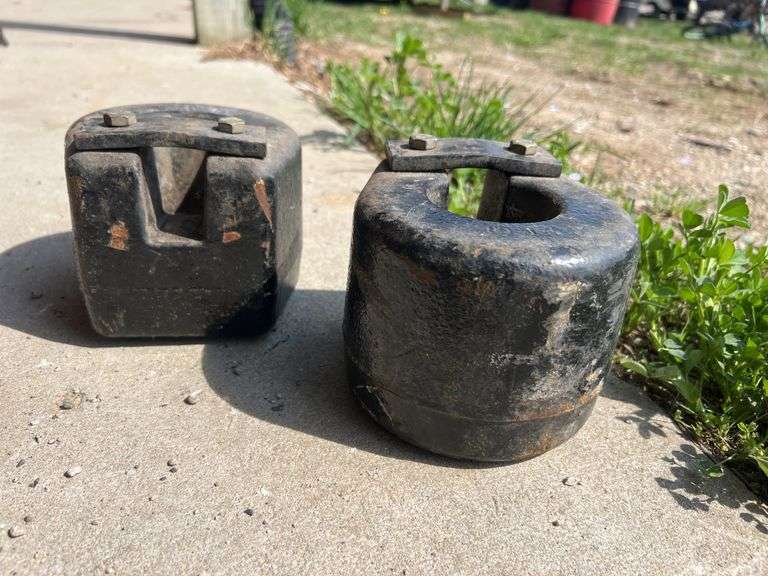 35lb Tractor Pulling Weights - Sherwood Auctions
