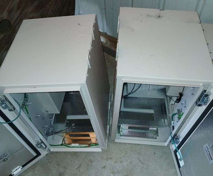 Two Lockable Panel Boxes - Sherwood Auctions