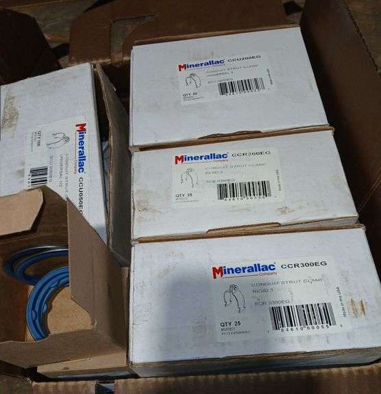 Sealing Rings & Conduit Strut Clamps - Sherwood Auctions