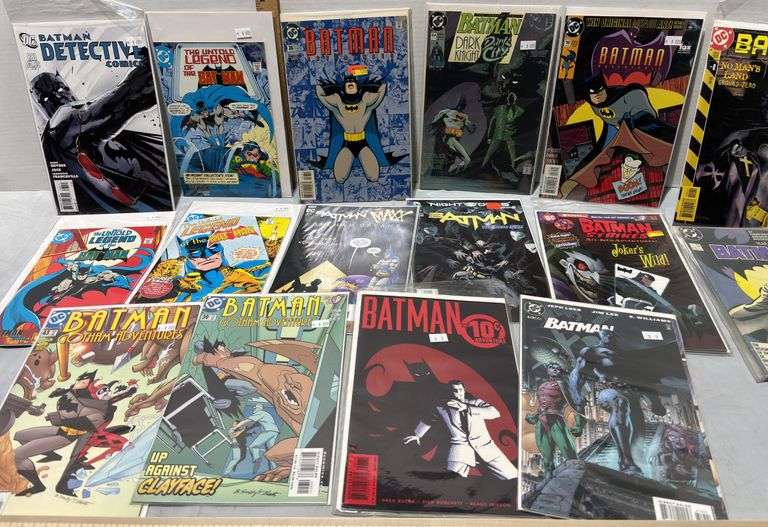 DC Batman Collectors Comic Books - Sherwood Auctions
