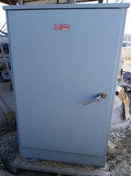 Large Electrical Panel Box 5’ tall & 38”x26” - Sherwood Auctions